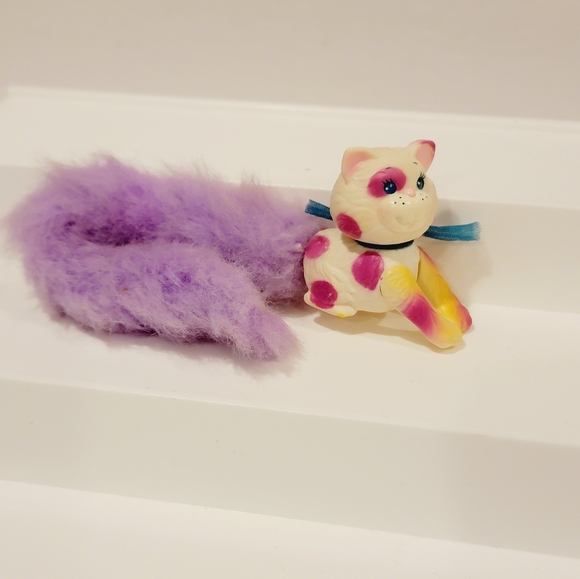 Kenner | Toys | Vintage 987 Kenner Furrever Friends Clip N Tails Pink ...